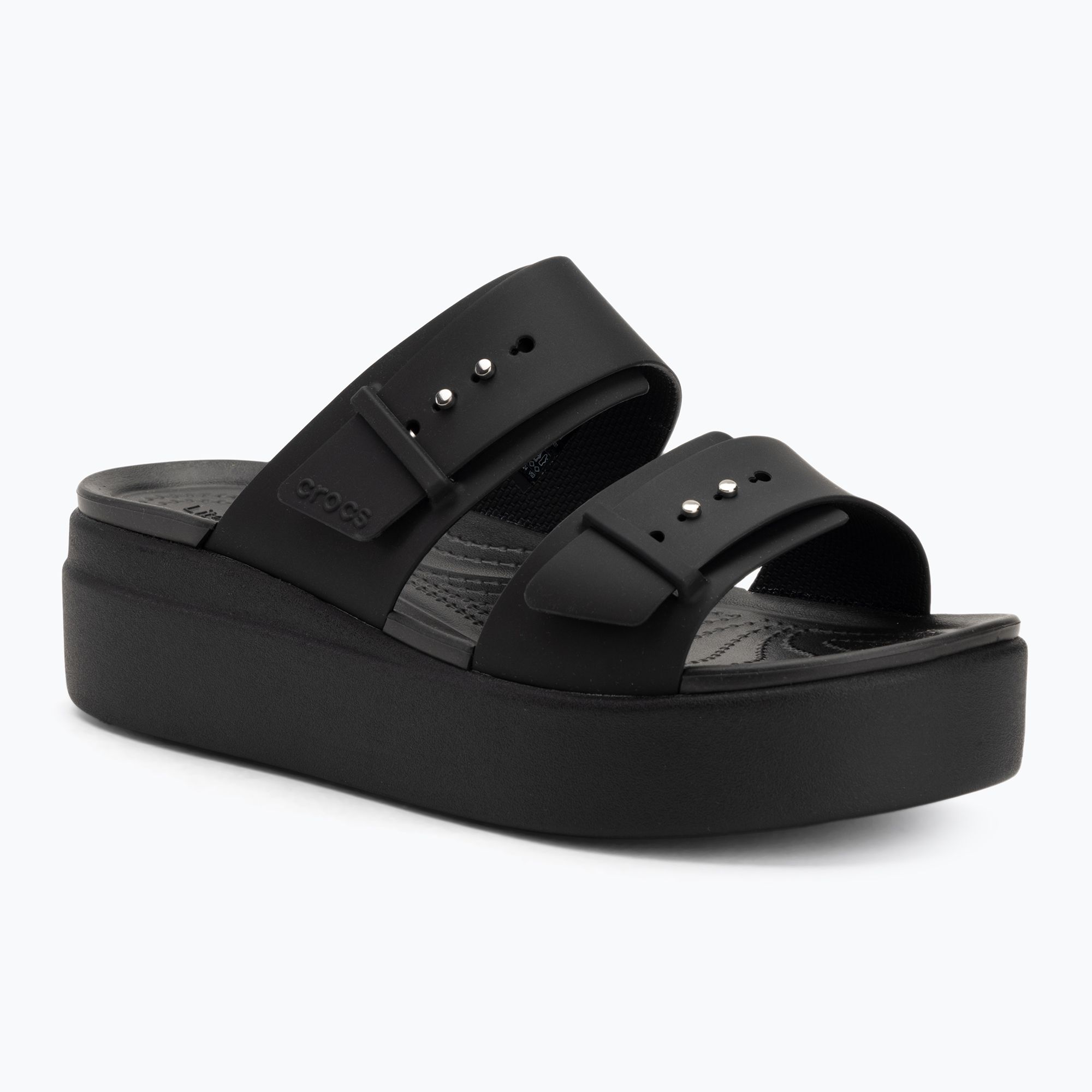 Шльопанці жіночі Crocs Brooklyn Low Wedge latte (207431-2Q9) - Sportano.ua