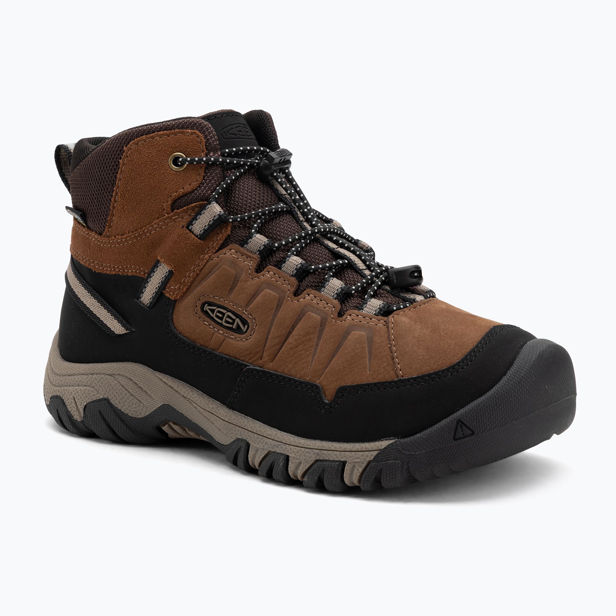 Черевики трекінгові дитячі KEEN Targhee IV Mid Waterproof bison/brindle ...