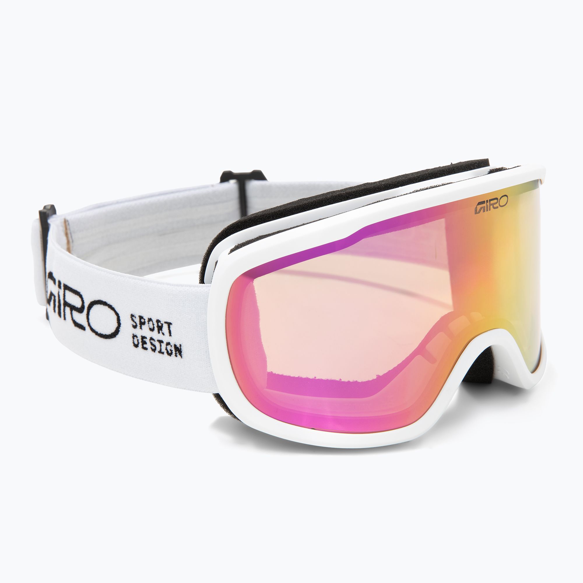 Окуляри гірськолижні Giro Cruz white stacked/amber pink (7171899 ...