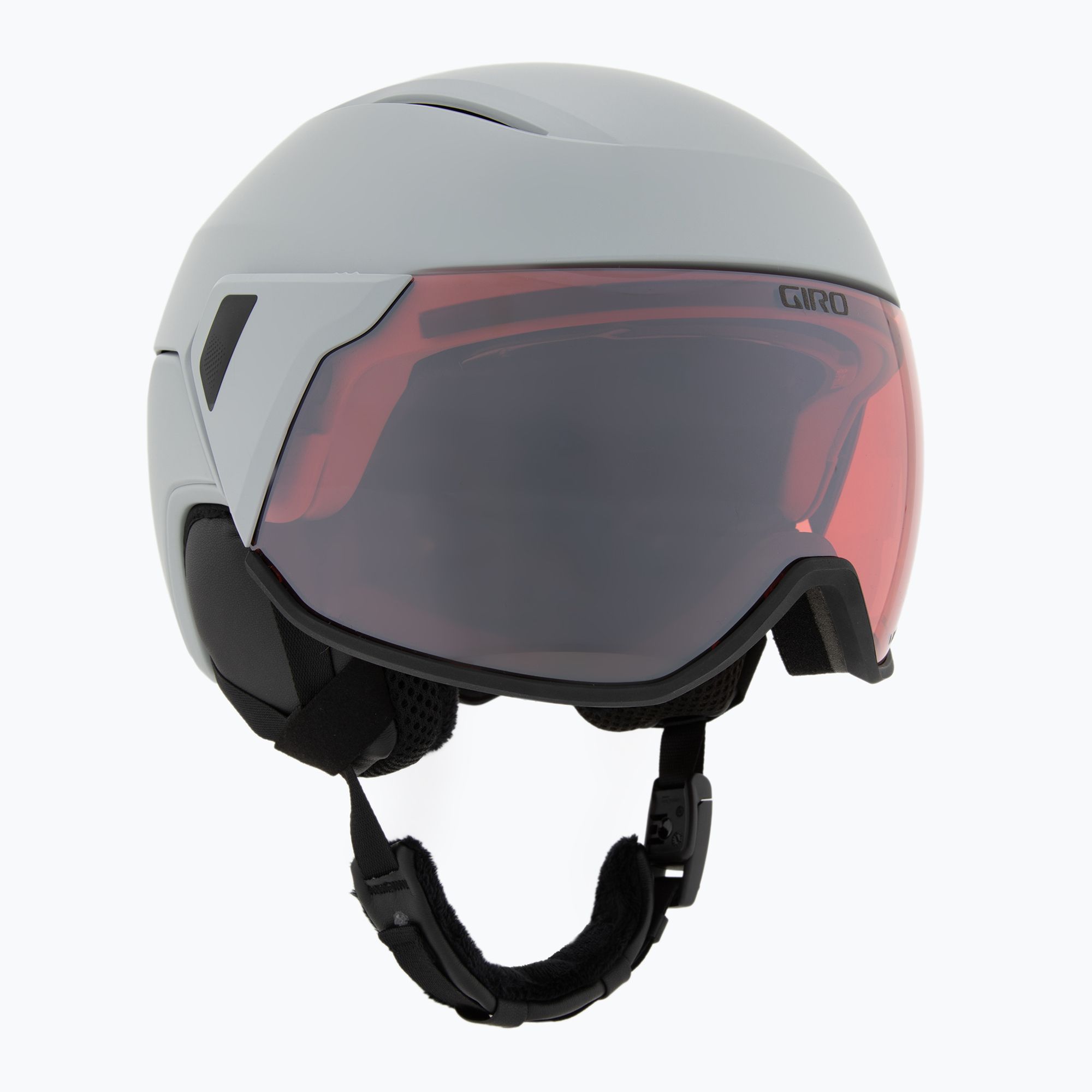 Шолом гірськолижний Giro Orbit Spherical Mips matte black/vivid ember ...