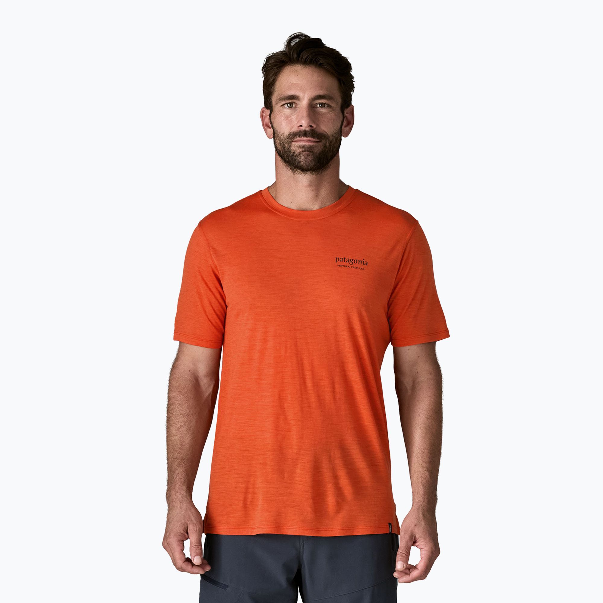 Футболка чоловіча Patagonia Cap Cool Merino Blend Graphic Shirt ...