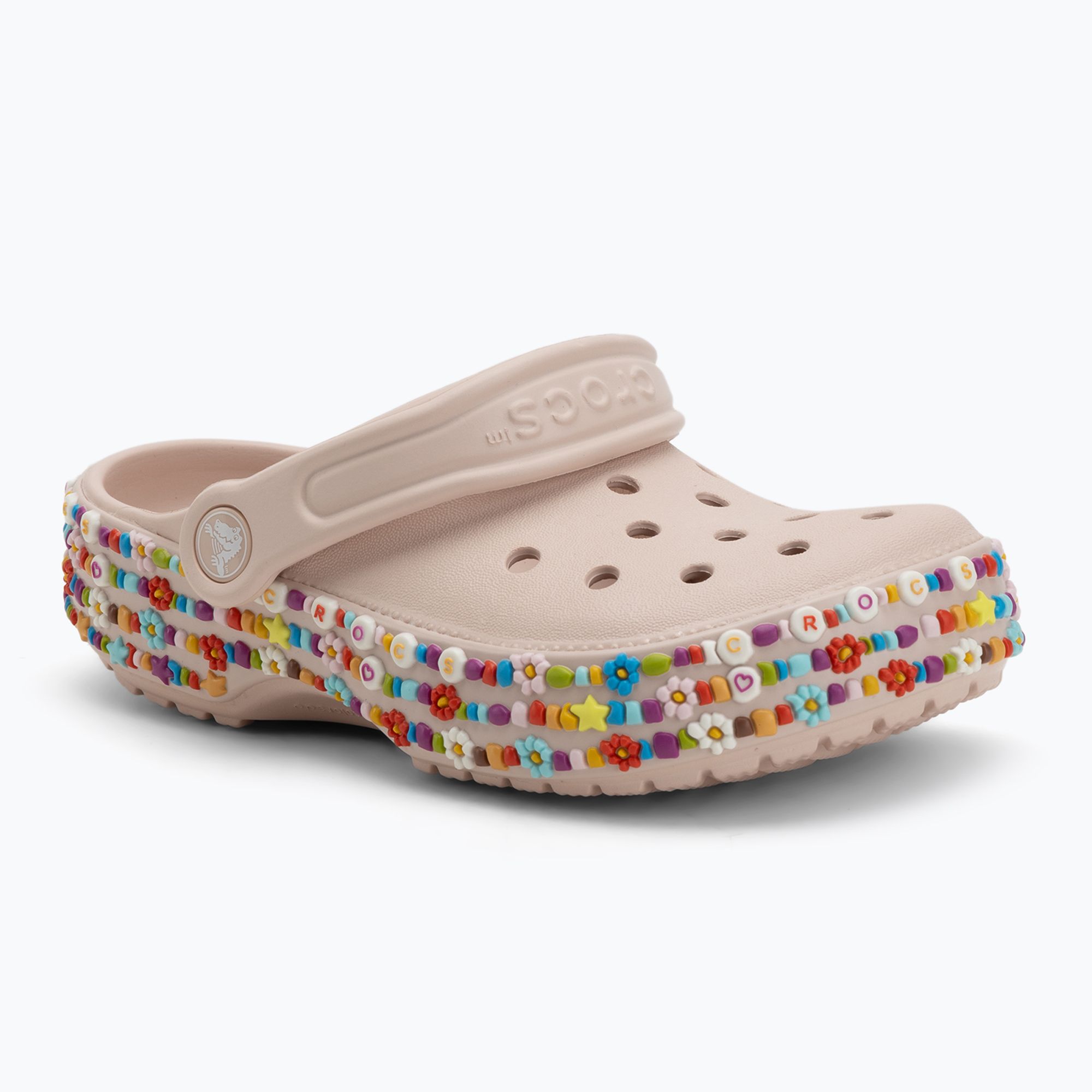 Шльопанці дитячі Crocs Classic Beaded Band Clog Kids quartz (211614-6UR ...