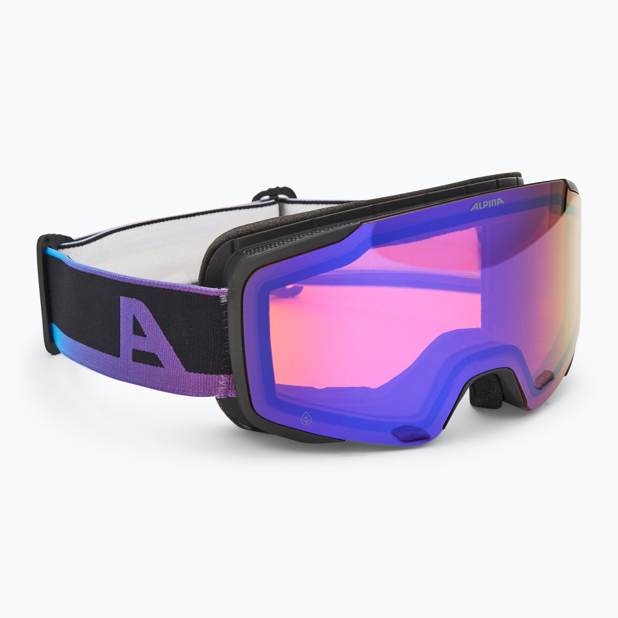 Окуляри лижні Alpina Taos Q-Lite black/ oil matt/ blue (A7308832 ...