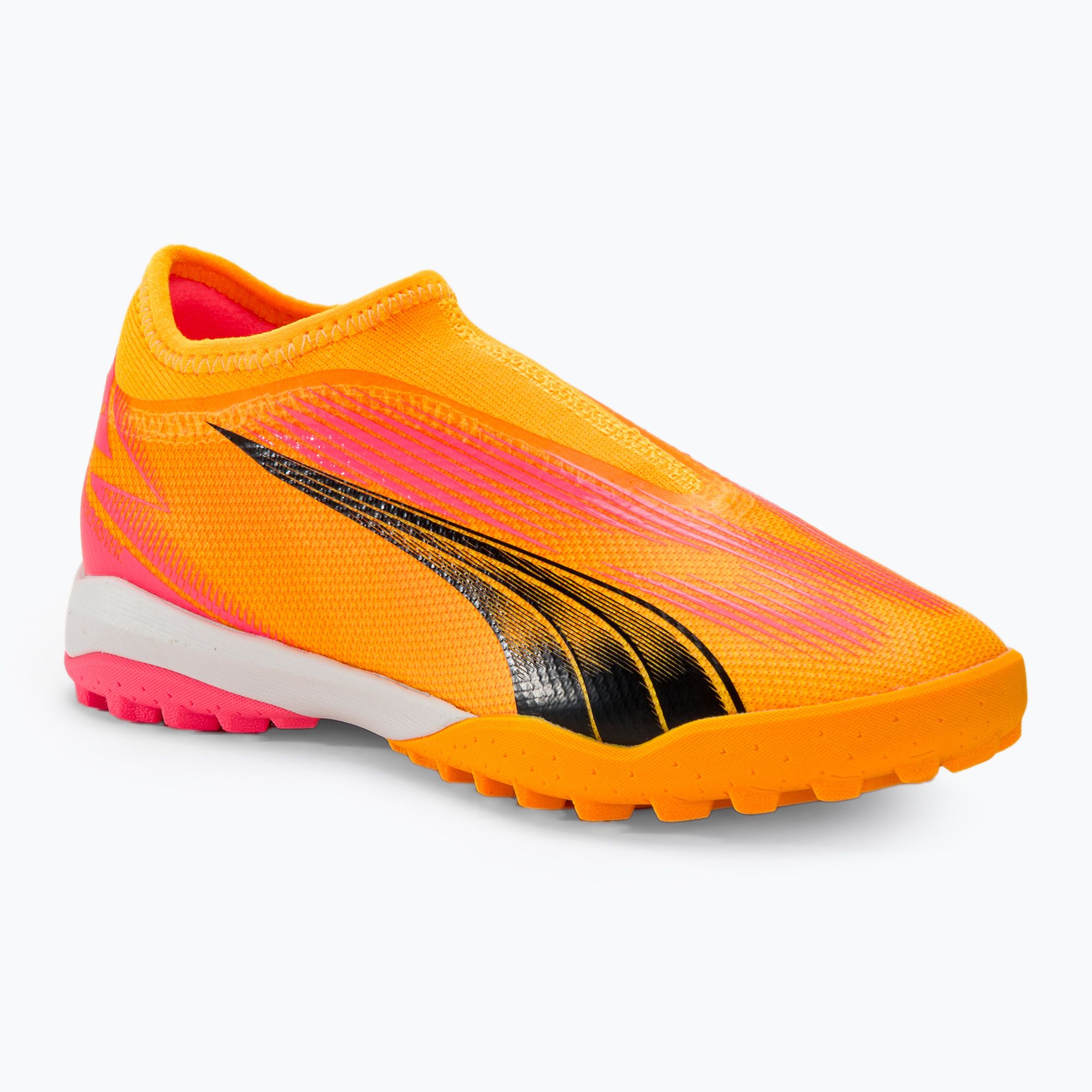Бутси футбольні дитячі PUMA Ultra Match LL TT + Mid Jr sunset glow/puma ...