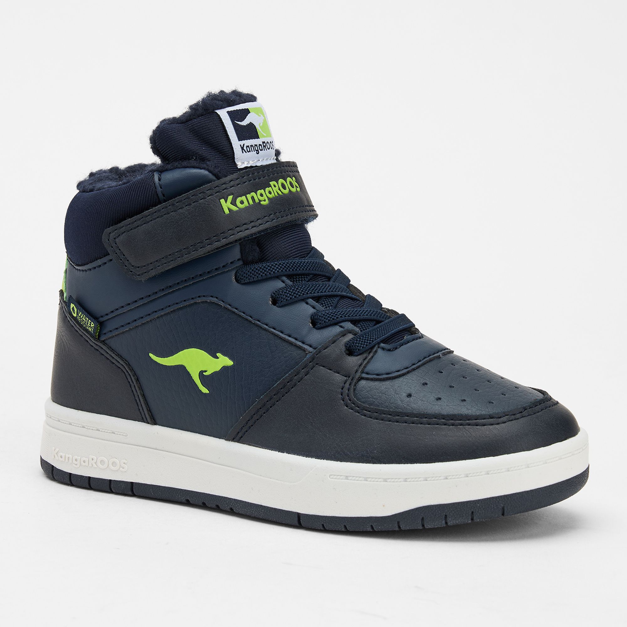 Черевики дитячі KangaROOS K-CP Bound Mid EV dark navy / lime (10179-000 ...