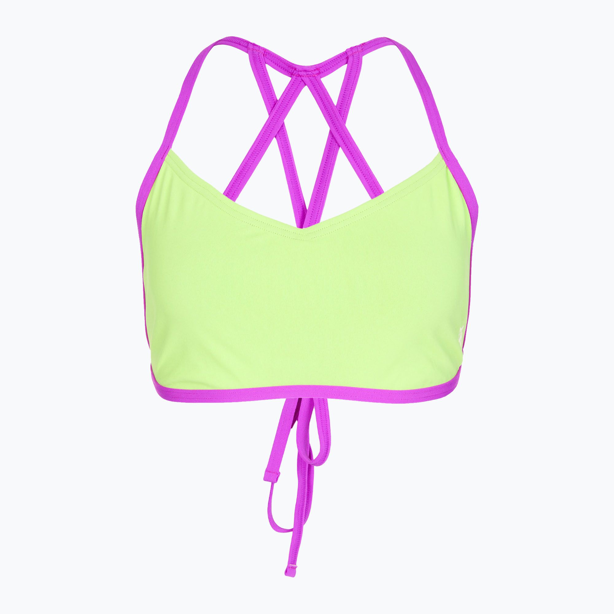 Верхня частина купальника Speedo Neon Freestyler Top green/pink (8 ...