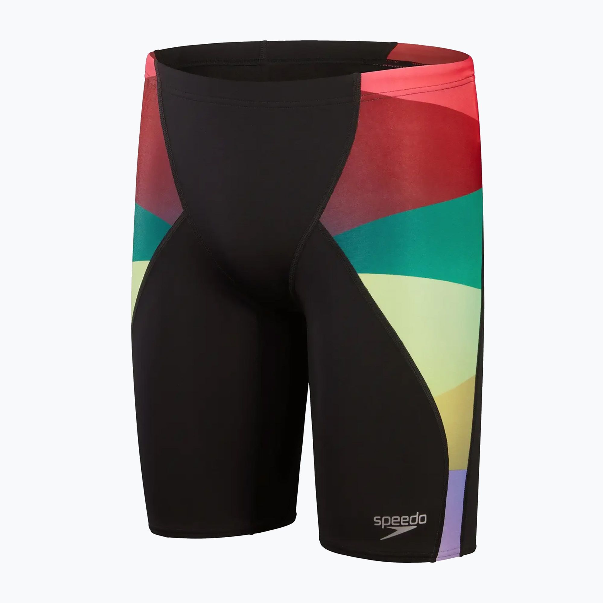 Плавки чоловічі Speedo Placement Digital V-Cut Jammer lava blur/speedo ...