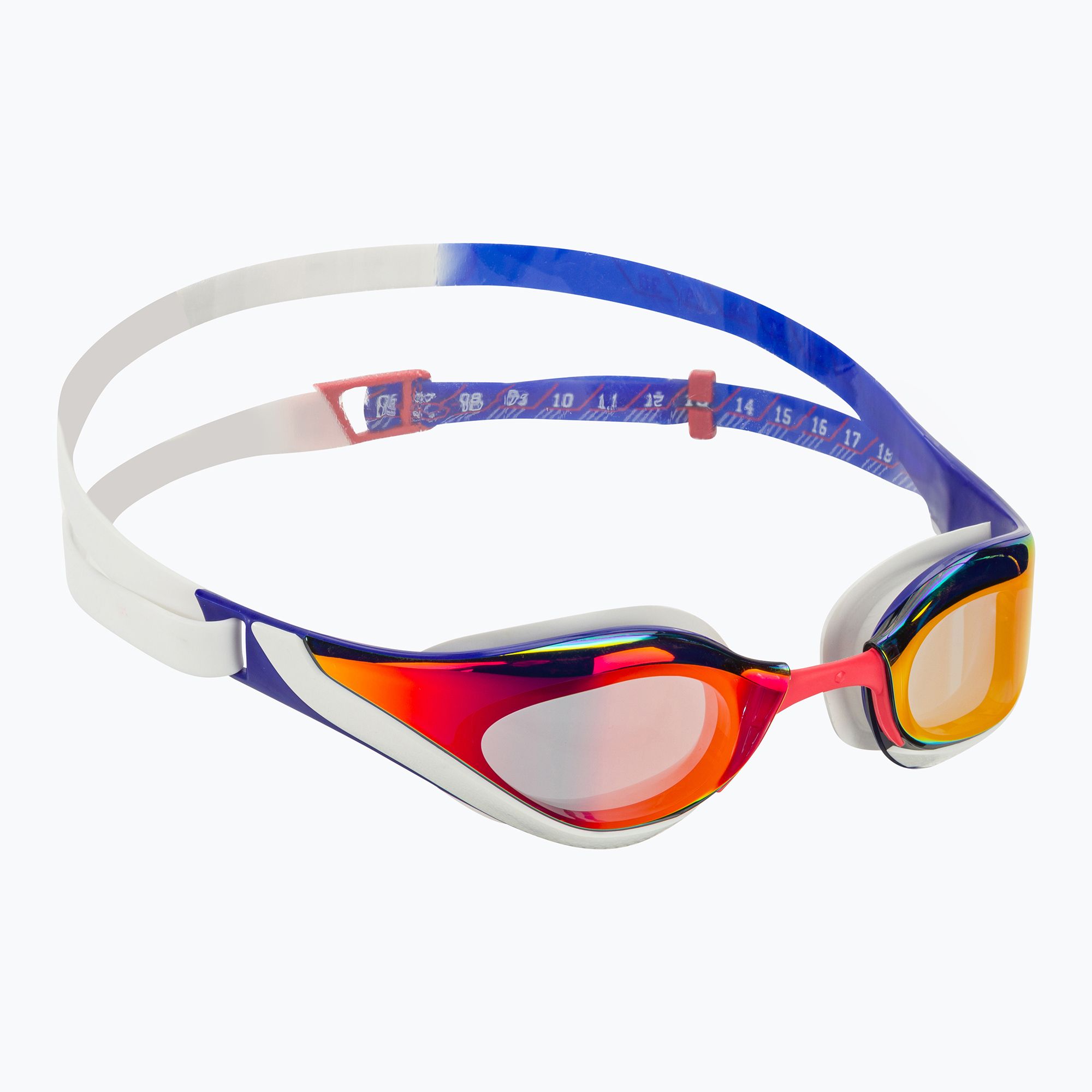 Окуляри для плавання Speedo Fastskin Pure Focus Mirror flame red/true ...