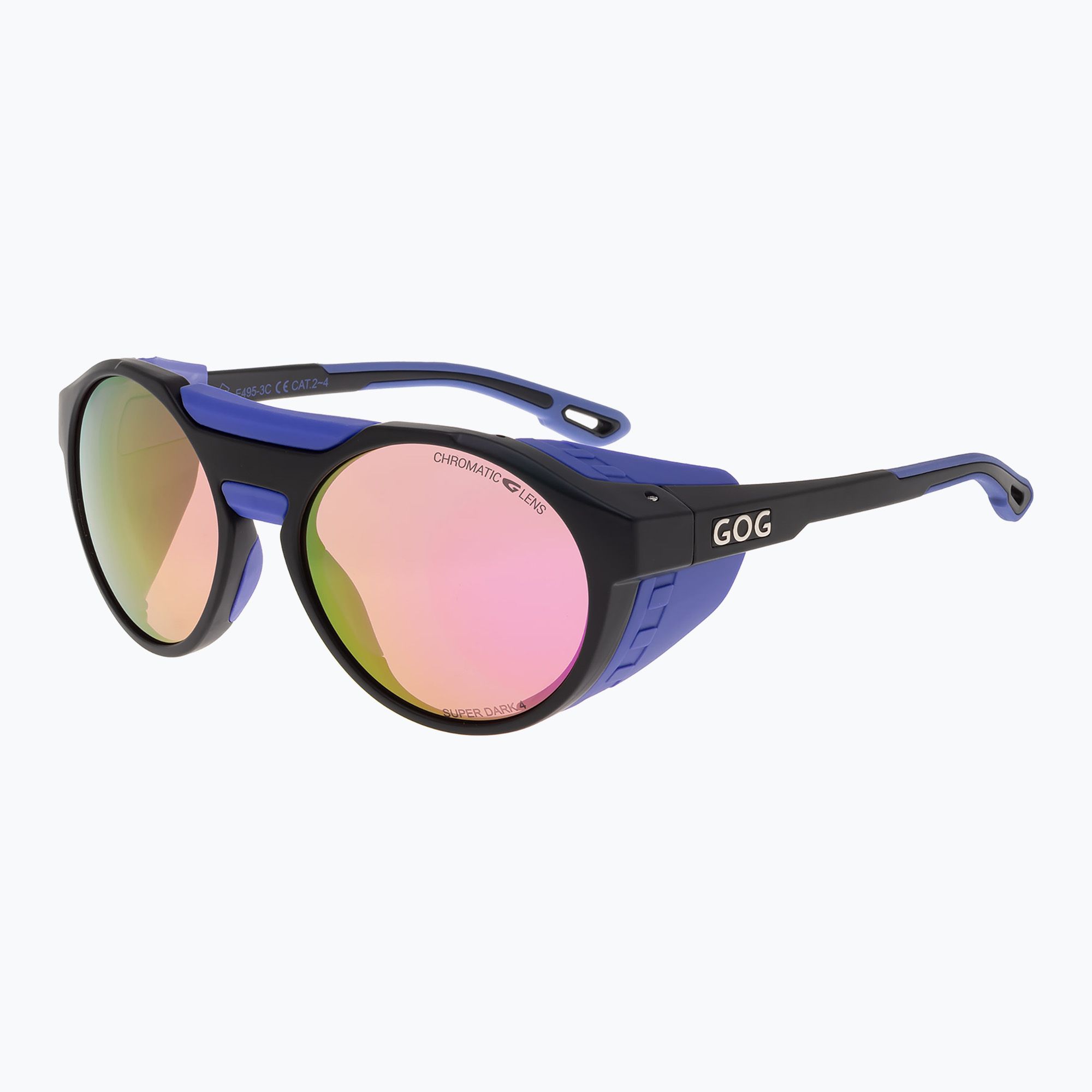 Окуляри сонцезахисні GOG Manaslu matt black/purple (E495-3C) - Sportano.ua