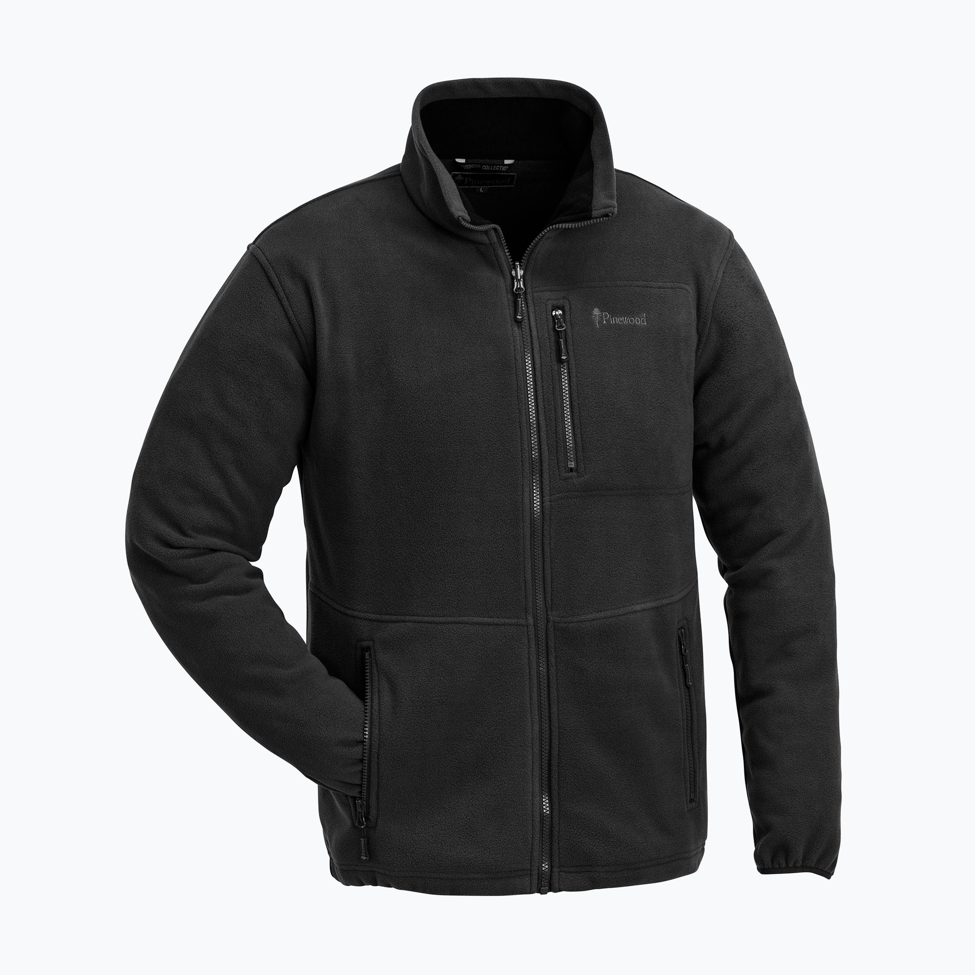 Кофта трекінгова чоловіча Pinewood Finnveden Fleece black (5065 ...