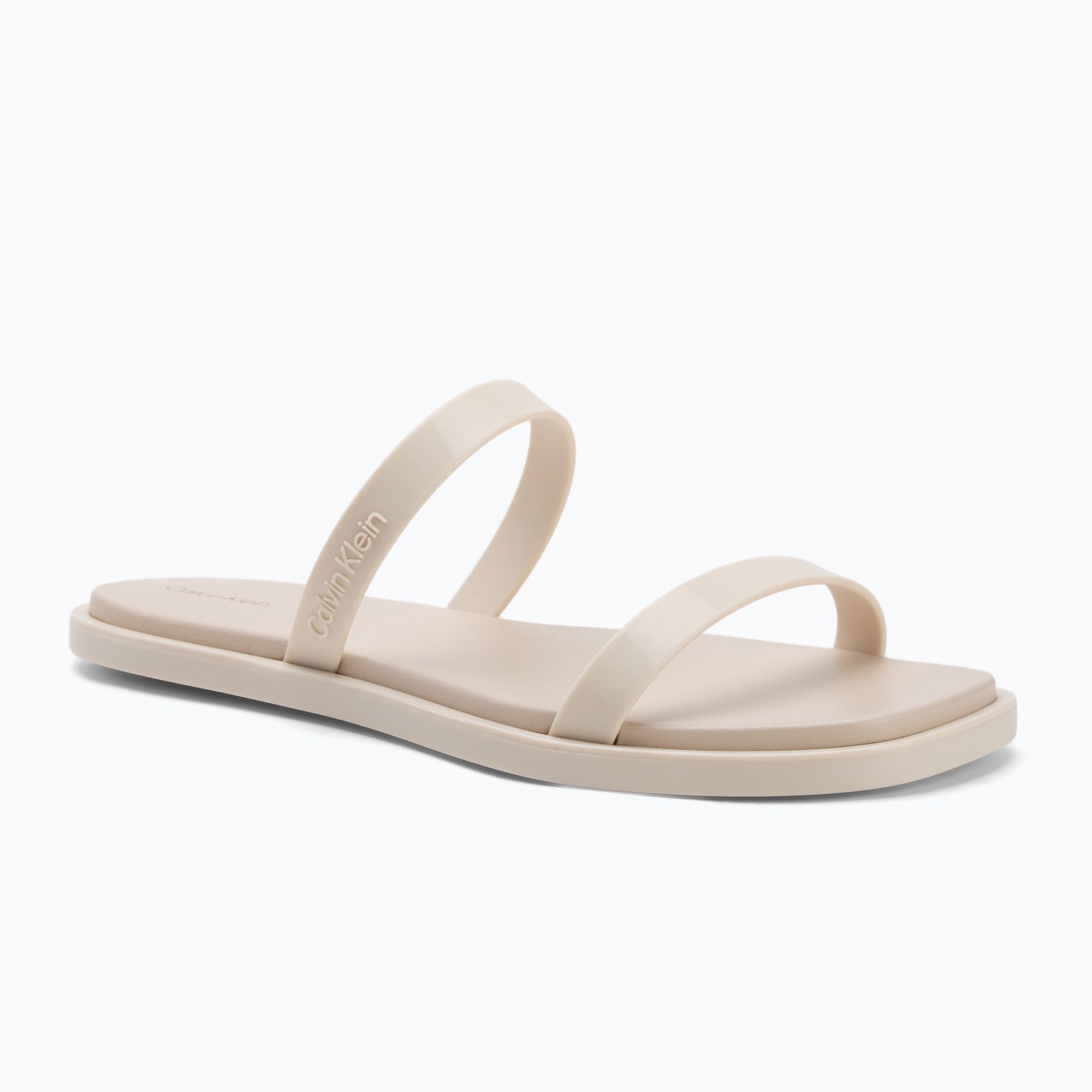 Шльопанці жіночі Calvin Klein HW0HW02417 Double Bar Slide - Jelly ...